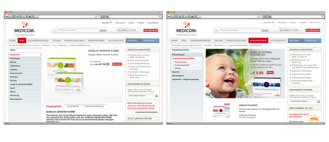 MEDICOM / Corporate Website – .PEPPERZAK.